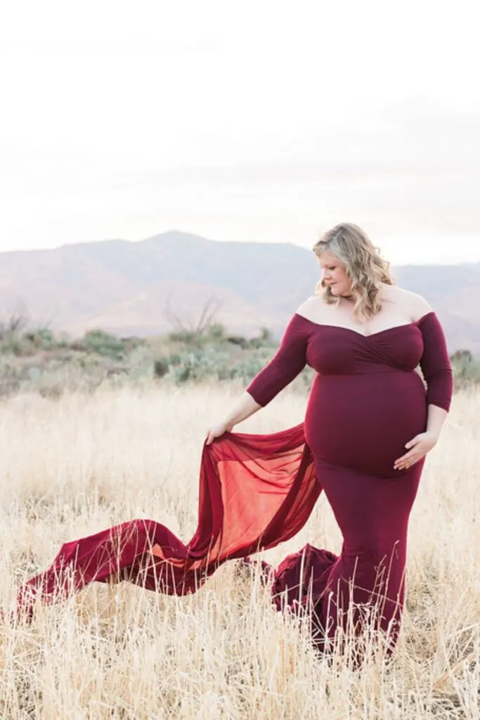 My Dream Fitted Plus Size Maternity Dress | Plus Size Birth